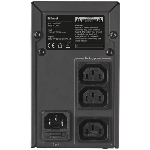 Trust 17680 Oxxtron 1000va UPS - Ups (PER.591174)