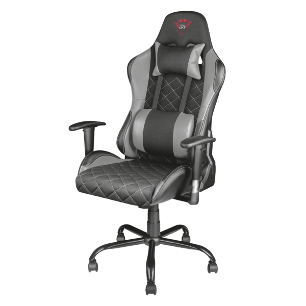 Trust 22525 GXT 707r Resto Gaming Chair Grey - Gaming chairs (PER.591702)