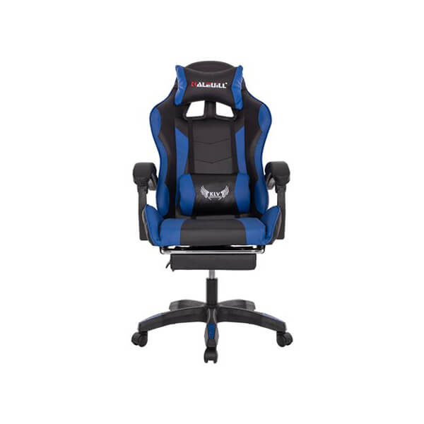 Καρεκλα Γραφειου Gaming Fernando Hm1182.08 Μαυρο Μπλε PU 58,5x67x118 CM ...