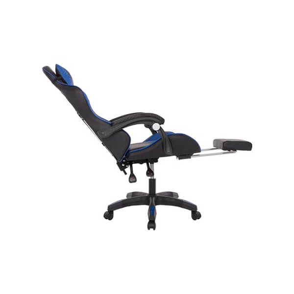 Καρεκλα Γραφειου Gaming Fernando Hm1182.08 Μαυρο Μπλε PU 58,5x67x118 CM ...