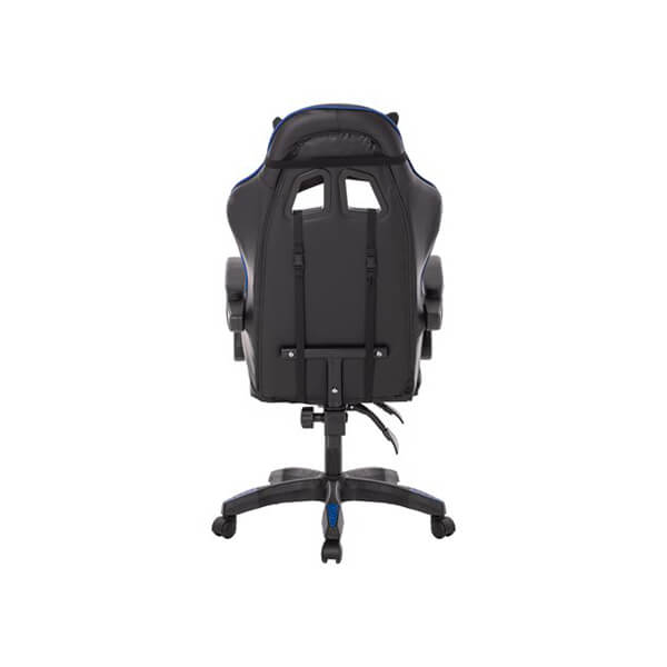 Καρεκλα Γραφειου Gaming Fernando Hm1182.08 Μαυρο Μπλε PU 58,5x67x118 CM ...