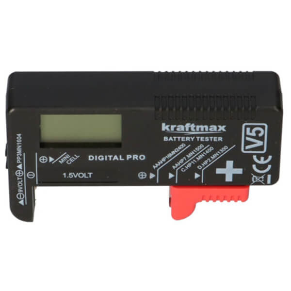 Kraftmax Universal Battery Tester With Display V5 - Φορτιστες μπαταριων ...