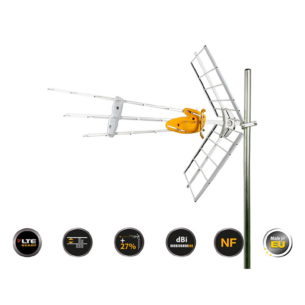 Televes 149941 Dat-45 T-force LTE HD Boss - Κεραιες τηλεορασεων (PER ...