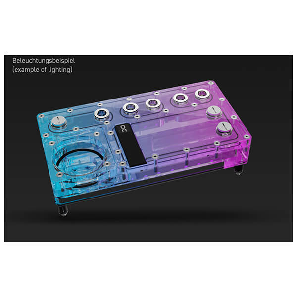 Alphacool Core Distro Plate 240 Links Vpp/d5 - Υδροψυξη (PER.607158)