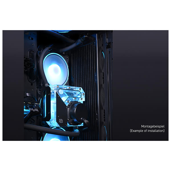 Alphacool Rise Flat Reservoir D5 With Vpp755 PE - Υδροψυξη (PER.607159)