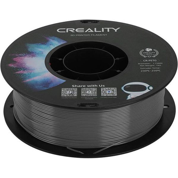 Creality cr-petg Grey 3D Printer Filament, Hard Glossy, Tensile Str ...