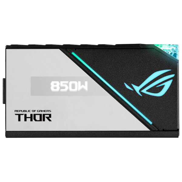 PSU Asus ROG Thor 850w Platinum II Unit 20+4 PIN ATX Black Blue Grey ...
