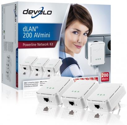 Devolo Dlan 200 AV Mini Network KIT - Homeplug (PER.612109)
