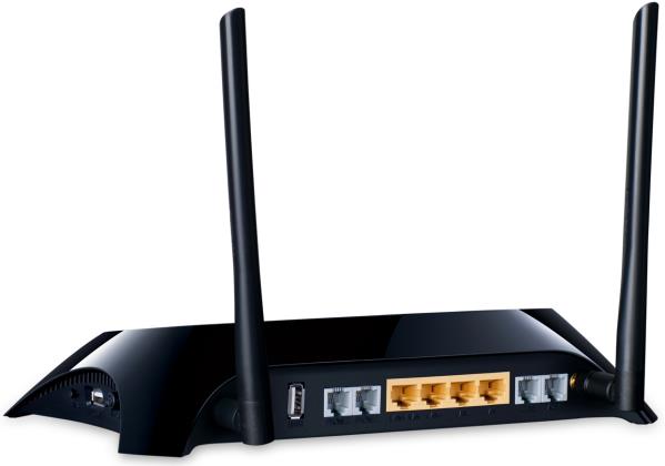 Tp-link Td-vg3631 300mbps Wireless N Voip Adsl2+ Pstn Modem Router ...
