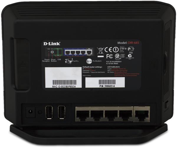 D-link Dir-685 Xtreme N Storage Router - Router (PER.614761)