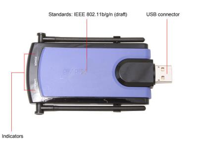 Linksys Wusb300n Wireless-n USB Network Adapter - Wireless (PER.615194)
