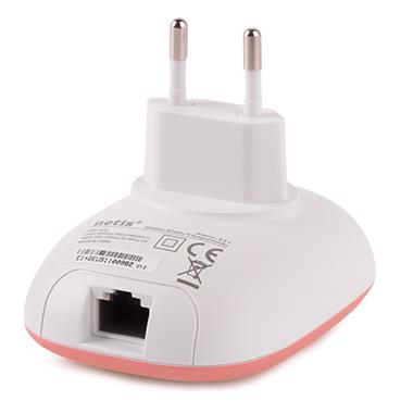Netis E1+ 300mbps Wireless N Range Extender Pink - Wireless (PER.617613)
