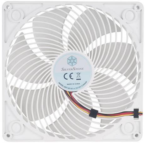Silverstone Ap182 180mm FAN White - Ανεμιστηρας κουτιου (PER.640402)