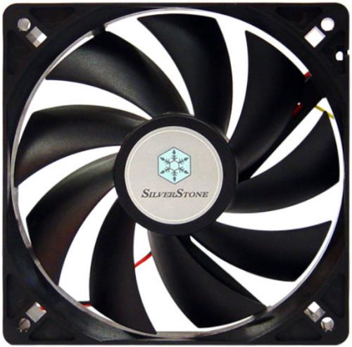 Silverstone Fn121 120mm FAN Black - Ανεμιστηρας κουτιου (PER.640404)