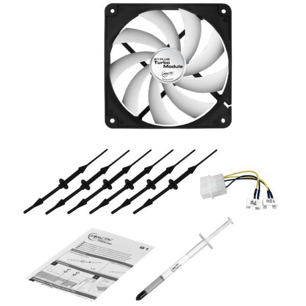 Arctic Cooling S1 Plus Turbo Module Passive VGA Cooler - Συστημα ψυξης ...
