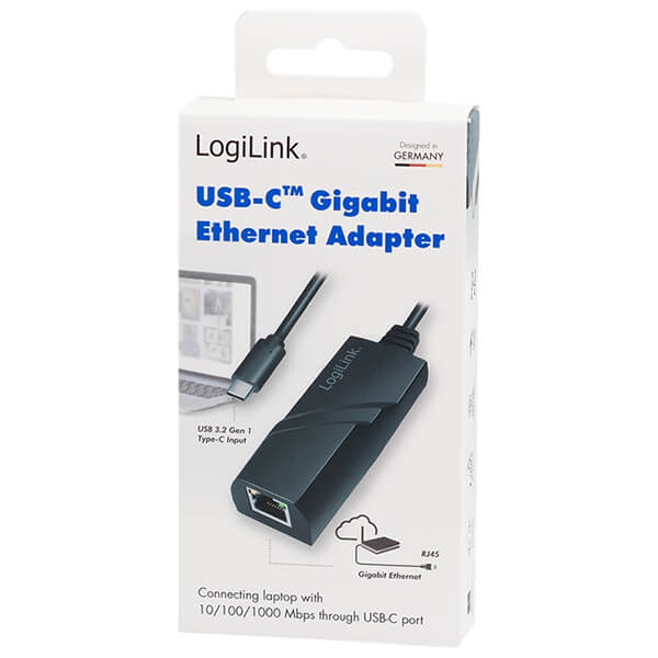 Logilink Ua0238a USB 3.2 Adapter USB Type-c TO Gigabit Ethernet - Καρτα ...