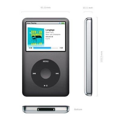 Apple Ipod Classic 160gb Black Mc297 - Mp3 player (PER.661473)