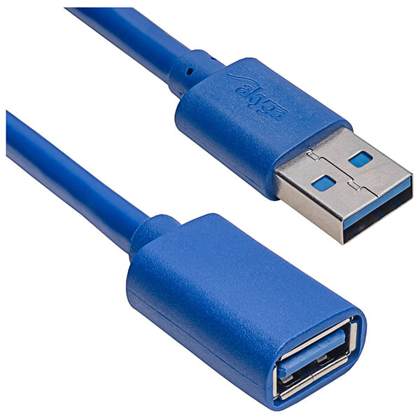 Akyga Cable USB Ak-usb-28 Extension USB A (M) / USB A (F) Ver. 3.0 1.0m ...