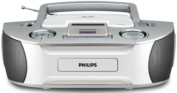Philips Az1133/12 CD Player Silver - Cd player (PER.703200)