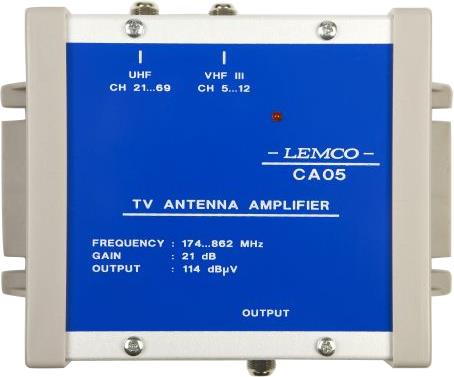Ενισχυτης Κεντρικων Εγκαταστασεων Dbuv-ca05 Vhf(biii) & UHF Gain:20db - 114 - Ενισχυτες κεραιας ...