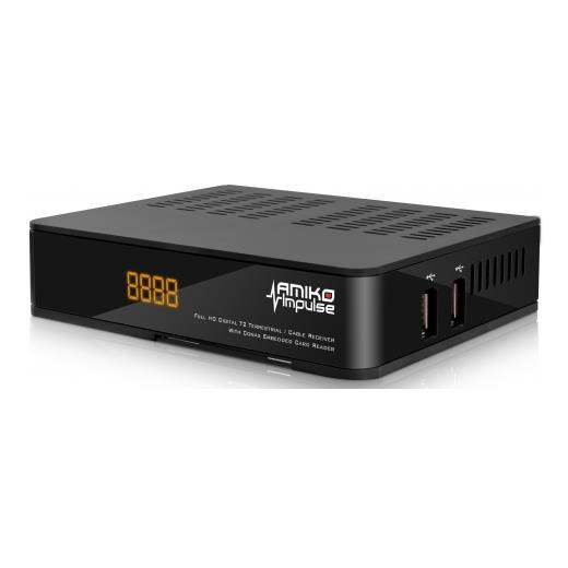 Amiko Impulse Full HD Digital Satellite/iptv Hybrid Receiver & Retro ...