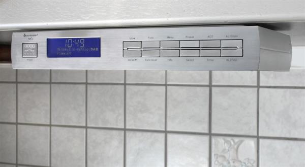 Soundmaster DAB 2035si Under Cabinet Kitchen Dab+/fm PLL Radio With ...