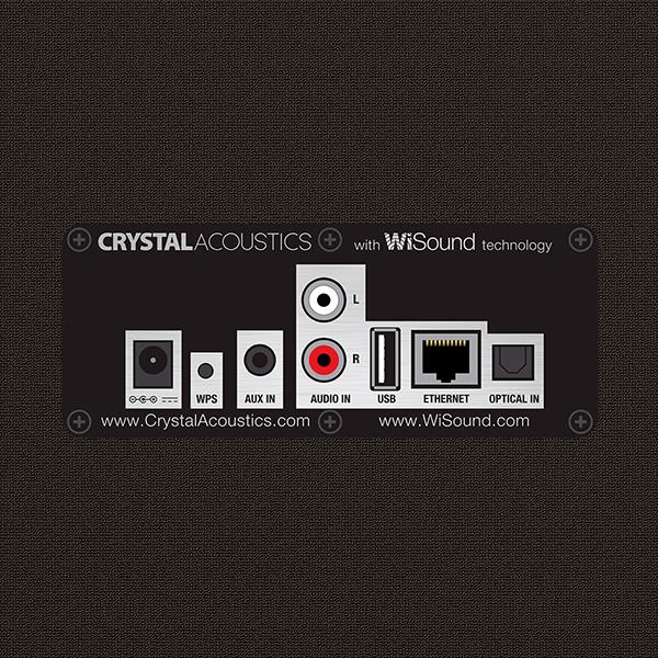 Crystal Audio Wsk-5-beu Cuby 5 - BT & Wi-fi Multiroom Speaker Black ...
