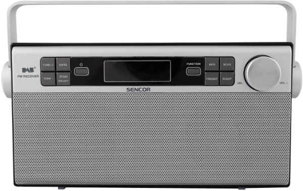 Sencor SRD 6600 Digital Radio Dab+ Black/silver - Radios (PER.708361)