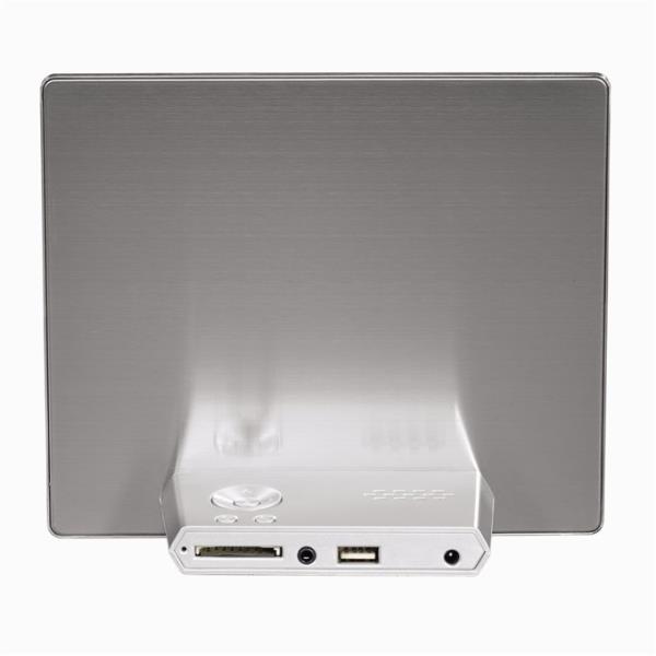 Hama 95282 8slsws Digital Photo Frame 8" Slim Steel Weather Station ...