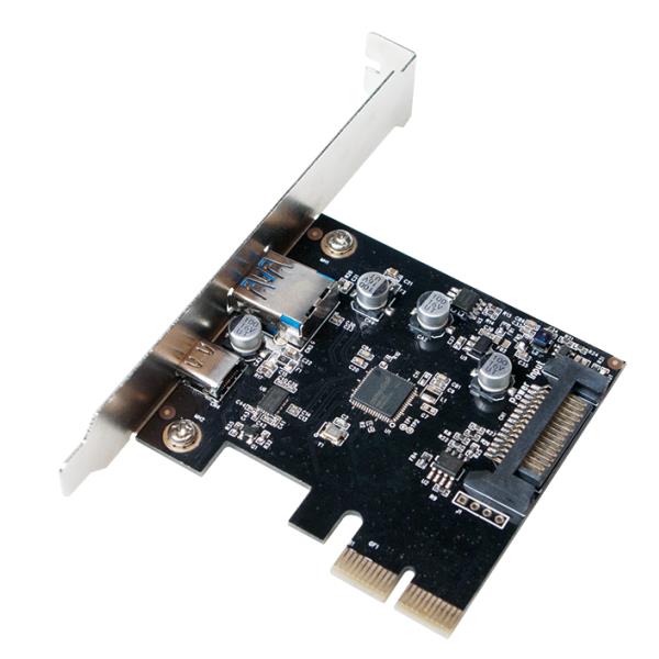 Logilink Pc0081 USB 3.1 Pci-express Card 1X USB 3.1 Gen2 Type-a & 1X ...