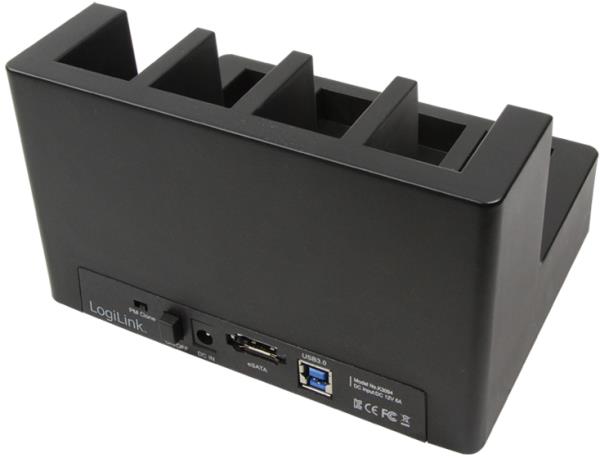 Logilink Qp0022 4-bay Quickport Sata HDD USB 3.0 & E-sata With Clone ...