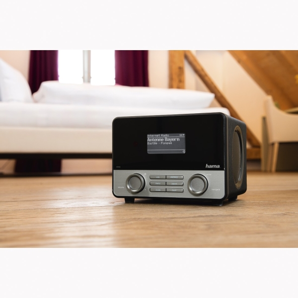Hama 54823 Ir110ms Internet Radio Multiroom/app Control Black - Radios ...