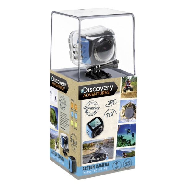 Discovery Adventures HD 720p 360° Action Camera Territory - Action ...