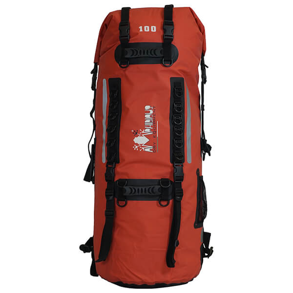 Amphibious Waterproof Backpack Sherpa 100l RED - Τσαντες (PER.772218)