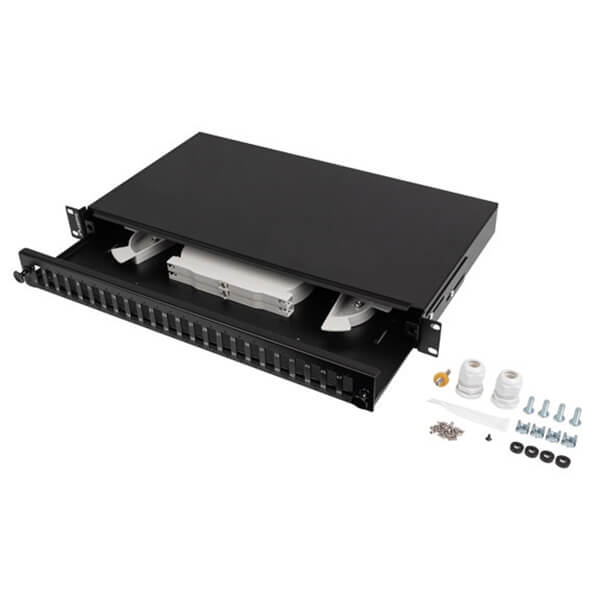 Lanberg Rackmount 19'' 1U Fiber Patch Panel 24xsc Duplex / 24xlc Quad ...