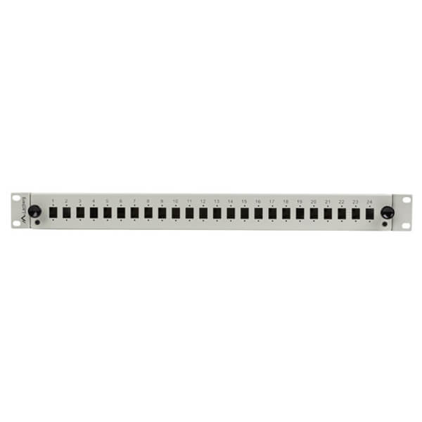 Lanberg Rackmount 19'' 1U Fiber Patch Panel 24xsc Simplex/24xlc Duplex ...