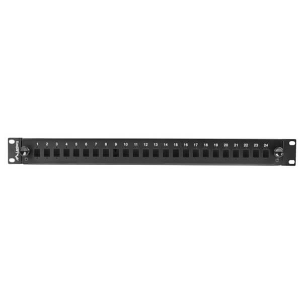 Lanberg Rackmount 19'' 1U Fiber Patch Panel 24xsc Simplex/24xlc Duplex ...
