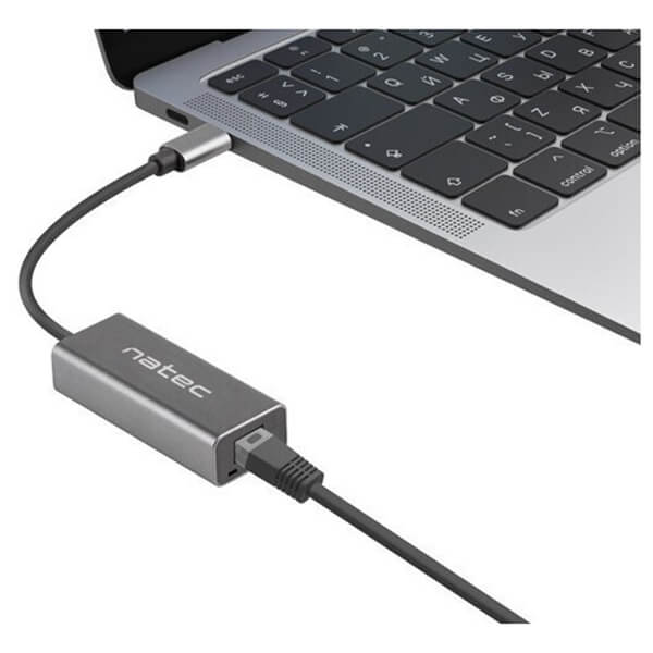 Natec Nnc-1925 Cricket Usb-c 3.1 1X Rj45 1GB Usb->rj45 Ethernet Adapter ...