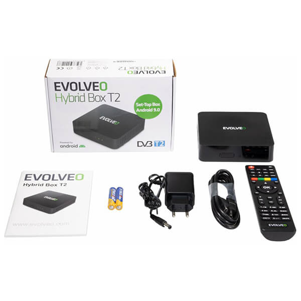 Evolveo Hybrid BOX T2 Android & Dvb-t2 Multimedia Center - Media ...