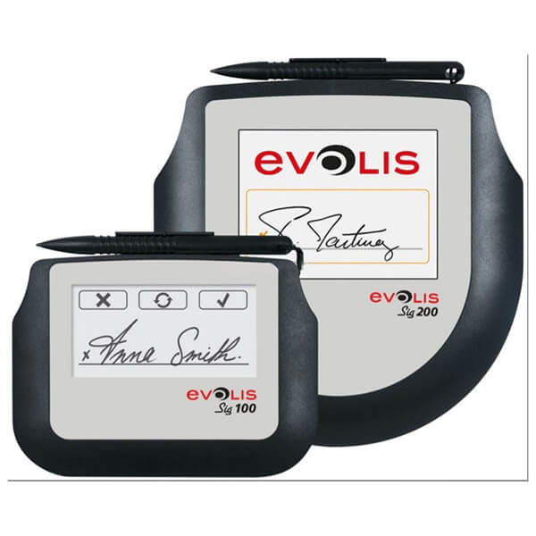 Evolis Sig100 Signature PAD Bundle SIG Activ+ Signosign 2 Incl 1xsig ...