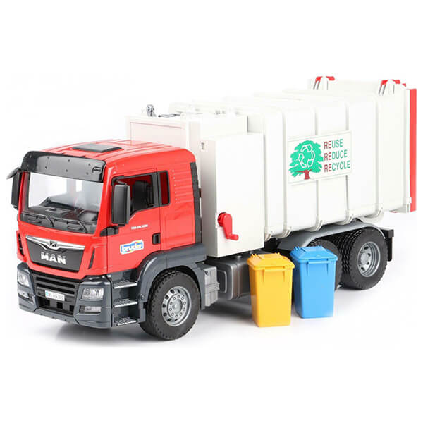 Bruder MAN TGS Side Loader Garbage Truck - Μοντελισμος (PER.774717)