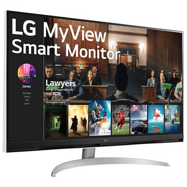 Οθονη LG 32sq700s-w Smart 32'' 4K White - Οθονη (PER.775021)