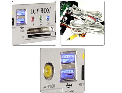 Raidsonic Ib-861-s ICY BOX 5.25'' Docking Station Silver - Θηκες ...