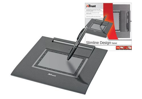 Trust Tb-5300 Slimline Design Tablet - Digitizer tablets (PER.802532)