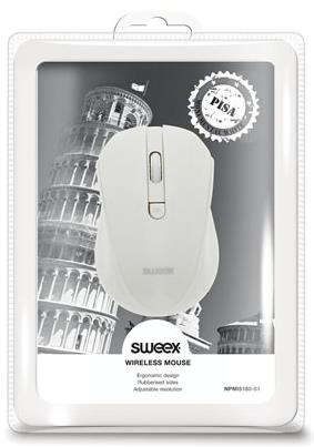Sweex Npmi5180-01 Wireless Mouse Pisa White - Ποντικια (PER.803734)
