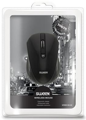 Sweex Npmi5180-00 Wireless Mouse Tokyo Black - Ποντικια (PER.803735)