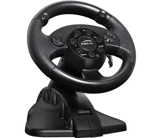 Speedlink Sl-6684-sbk Darkfire Racing Wheel - Game controller (PER.808397)