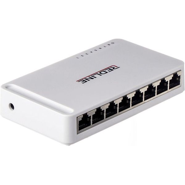Redline Rl-s2008g 8-port Network Switch - Switch (PER.809738)