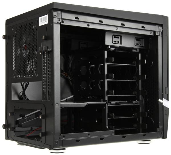 Case Bitfenix Colossus M Mini-itx Case Red/blue/green LED Black ...