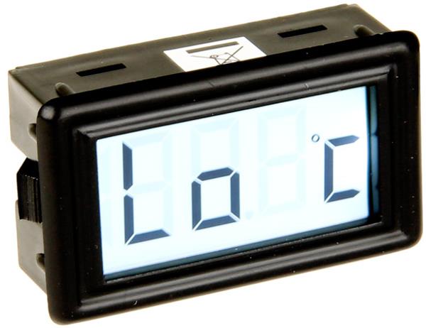Xspc LCD Temperature Sensor V2 Incl. 1/4 Inch Inline Sensor White ...